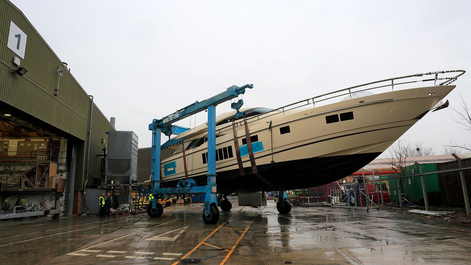 Last Fairline Squadron 78 departs as yard aims bigger